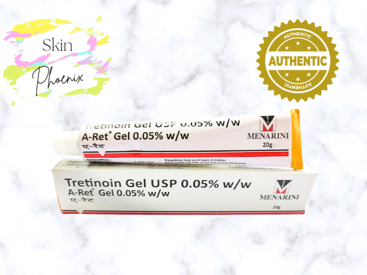 A Ret Gel 0.05% Tretinoin Menarini Expiration May 2025 | Lazada PH