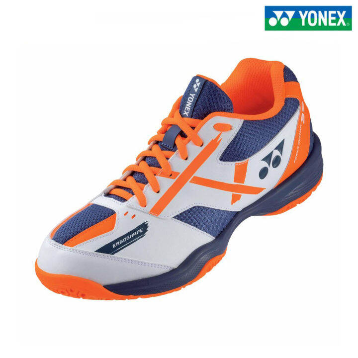 Sepatu Badminton Yonex Power Chuison Wide SHB 39 WEX WHITE ORANGE ...
