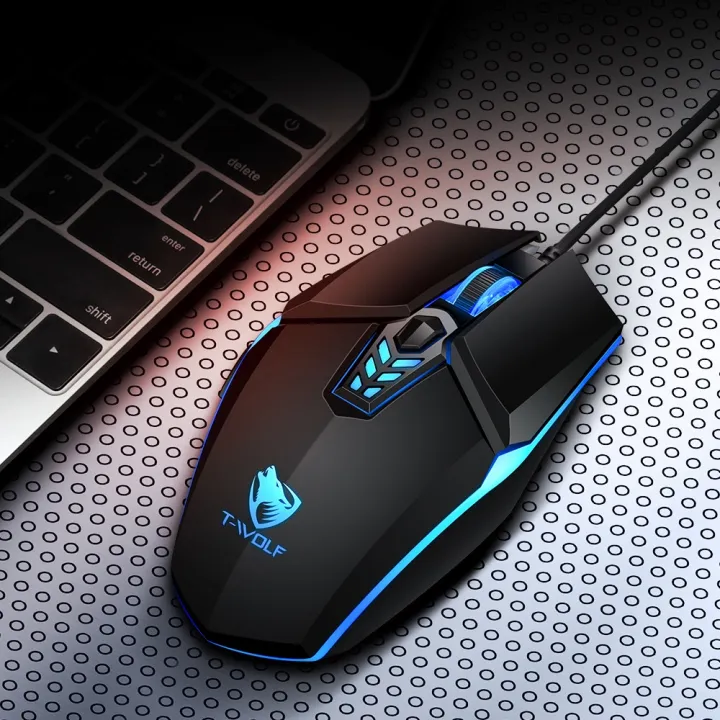 Ready Stock USB Breathing Light Glowing Gaming Wired Mouse | Lazada PH