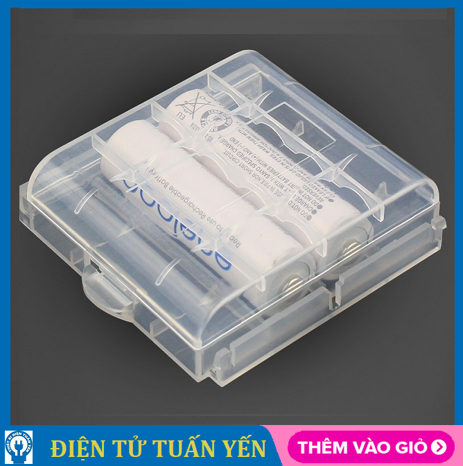 Hộp đựng pin, khay đựng bảo vệ pin AA-AAA và pin sạc các loại | Lazada.vn