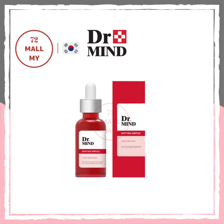 Dr. Mind Apot Red Ampule (30ml) Dr. Mind 神木 修复 高保湿 精华液 30ml | Lazada