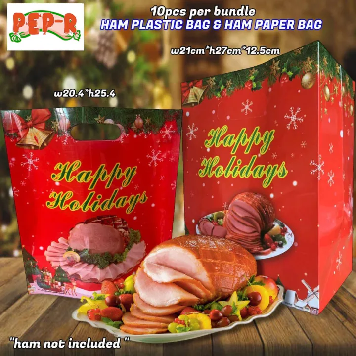 Ham Bag 10pcs/bundle Ham Plastic Bag / Ham Paper Bag for Ham | Lazada PH