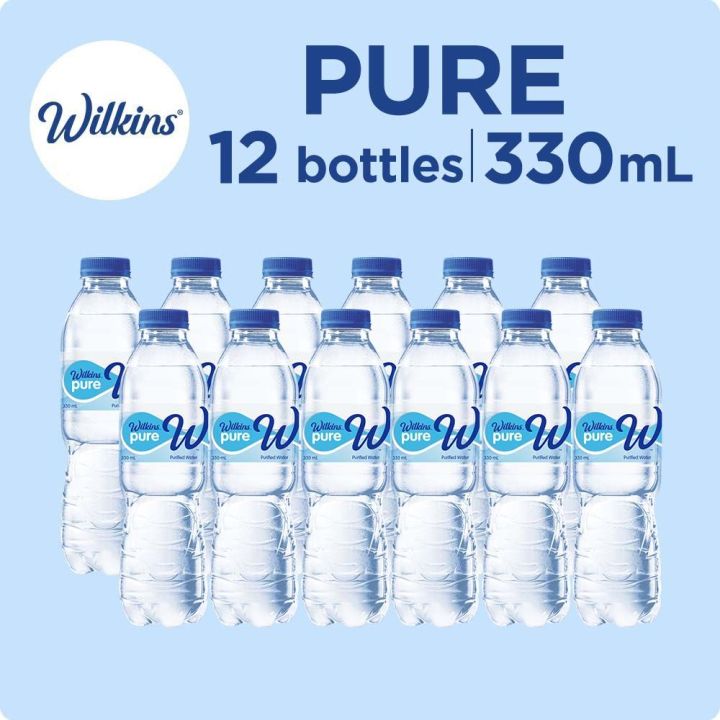 Wilkins Pure Water 330mL Pack of 12 | Lazada PH