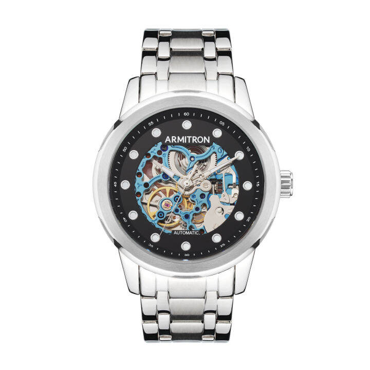 Armitron Automatic 45mm Watch - Silver (20-5330BISV) | Lazada