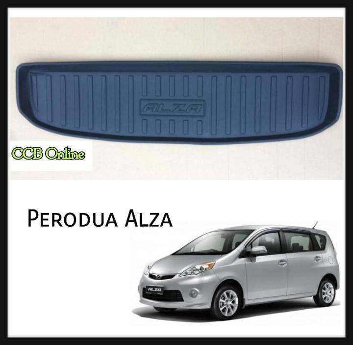ABS Perodua Alza Car Boot Tray Luggage Cargo Trunk Tray | Lazada