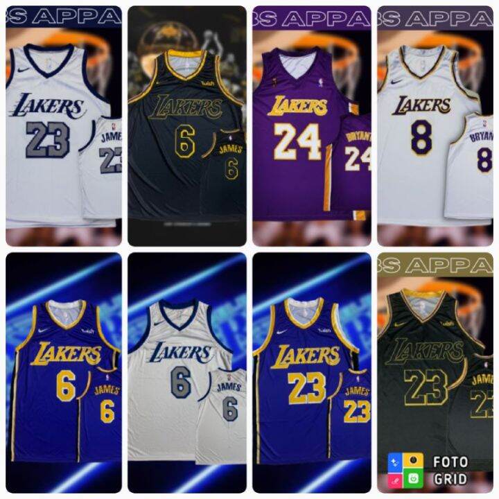 FABS APPAREL (New Design) FULL SUBLIMATION LAKERS SANDO JERSEY | Lazada PH