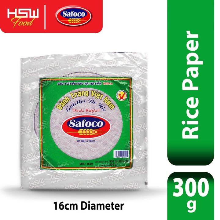 Small food Safoco Rice Wrapper (16cm) 300 grams | Lazada PH