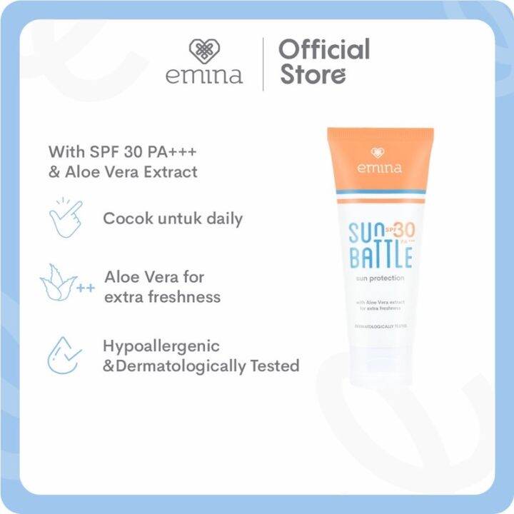 EMINA SUNSCREEN SPF 30 | Lazada Indonesia