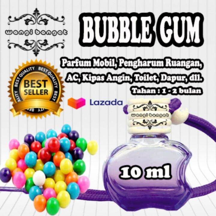 PARFUM MOBIL 10 ML / BUBBLE GUM / PENGHARUM RUANGAN / AC / KIPAS ANGIN ...