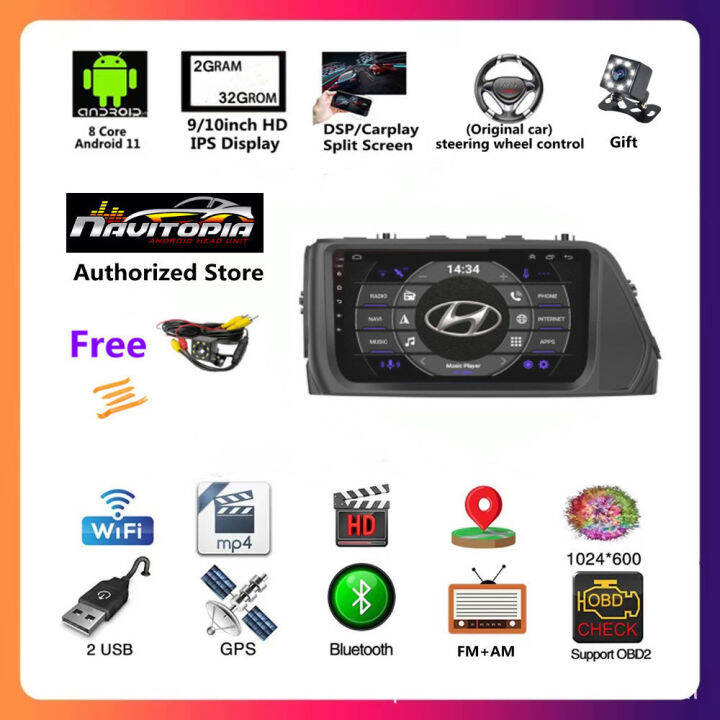[Navitopia] IPS 8 Core Octa Core Android 11 Head Unit with Panel For ...