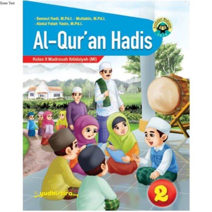 Buku Pelajaran Al-Quran Hadis Kelas 2 MI Yudhistira | Lazada Indonesia
