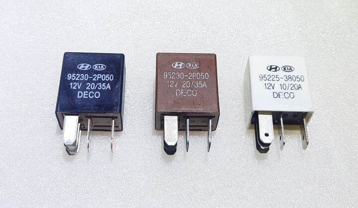 Relay 95225-38050, 95230-2P050 รีเลย์ 5ขา DECO DC 12V KIA Hyundai ของ ...