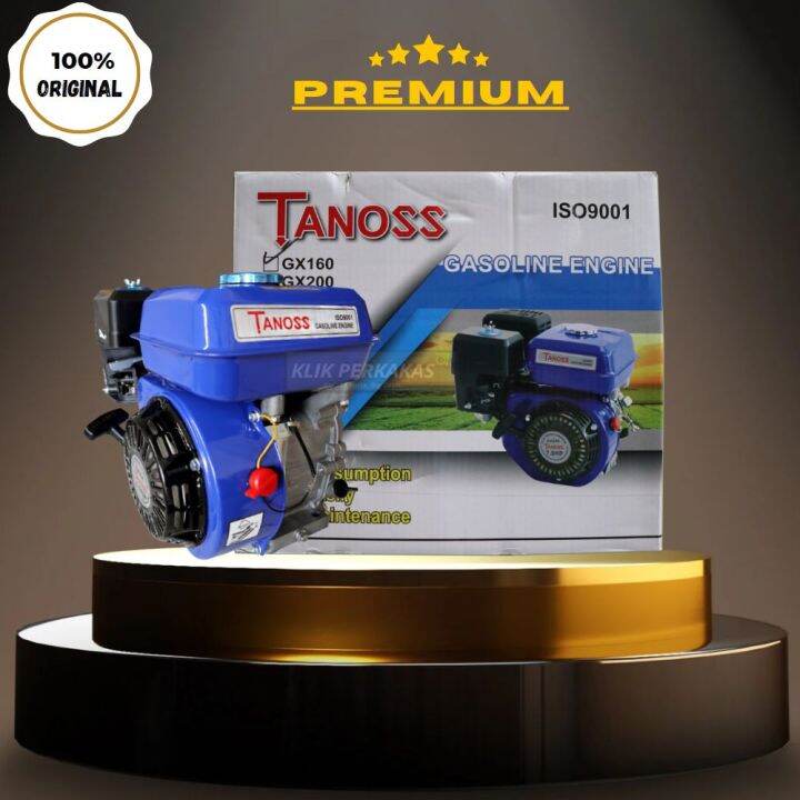 TANOSS Mesin Motor Penggerak Bensin Gasoline Engine 160 GX 5,5 HP ...