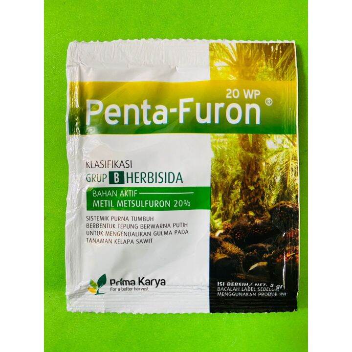 Terbaik!! Herbisida sistemik PENTA-FURON 20wp isi 5gr dari PRIMA KARYA ...