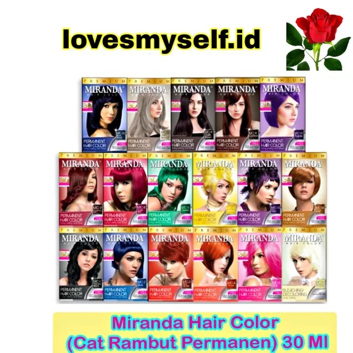 MIRANDA HAIR COLOR | MIRANDA PEWARNA RAMBUT | MIRANDA CAT | SEMIR ...