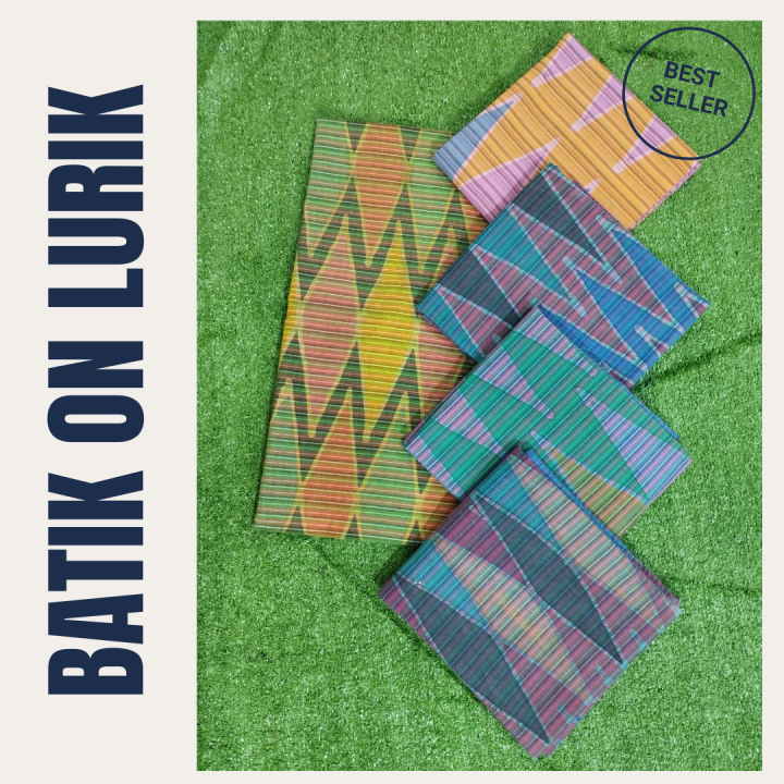 Kain Tenun Lurik Motif Kalimantan ATBM Motif Tenun Kalimantan | Lazada ...