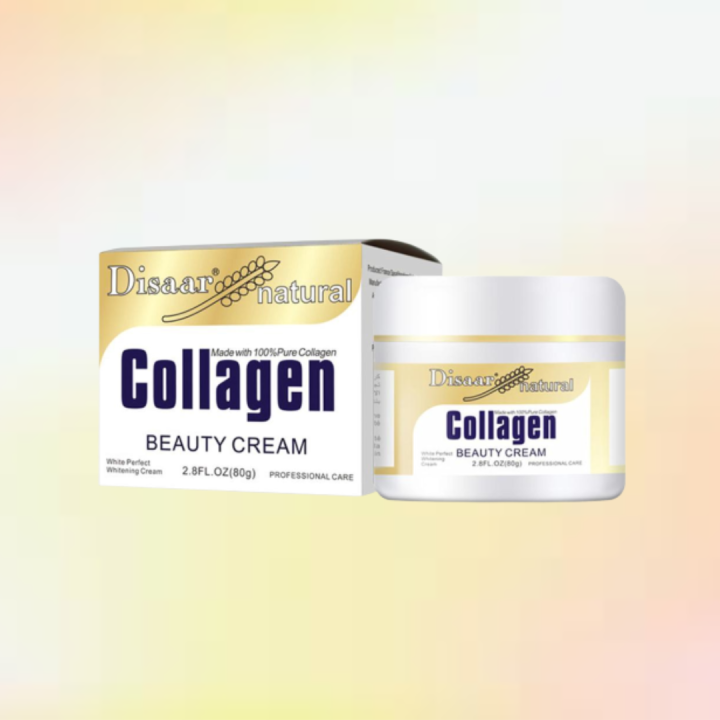 DISAAR Natural Collagen Beauty Cream Essential for Young Skin Whitening ...
