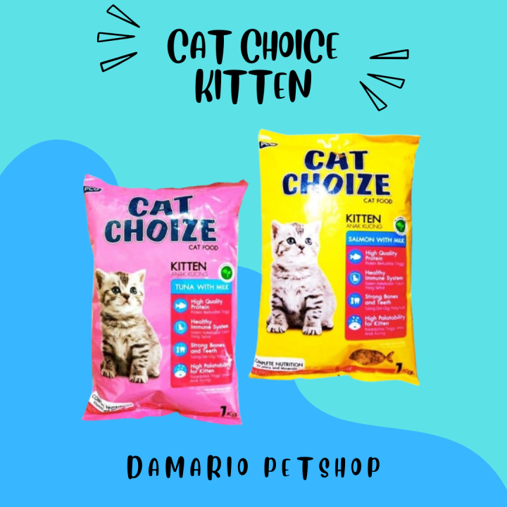 Makanan Kucing Merk CAT CHOICE ALL VARIAN 1 kg KITTEN dan 800 gr ADULT ...