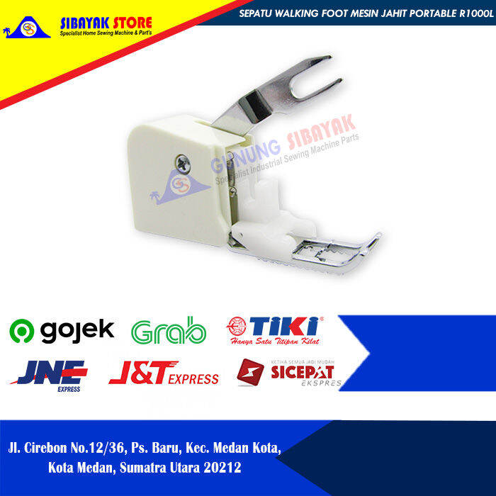 Sepatu Jahit Kulit - Walking Foot Mesin Jahit Portable R1000L | Lazada ...