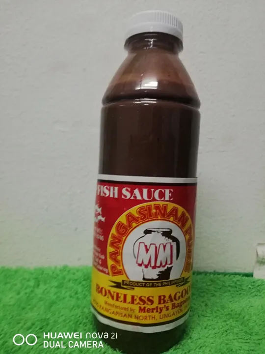 Bagoong isda (fermented fish), 230ml per bottle,Boneless bagoong isda ...