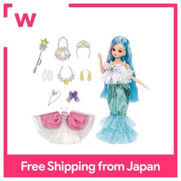 Takara Tomy Licca-chan Doll Dream Fantasy Triple Change Mermaid ...