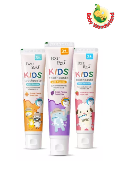 Bzu Bzu Kids Toothpaste 50g | Lazada