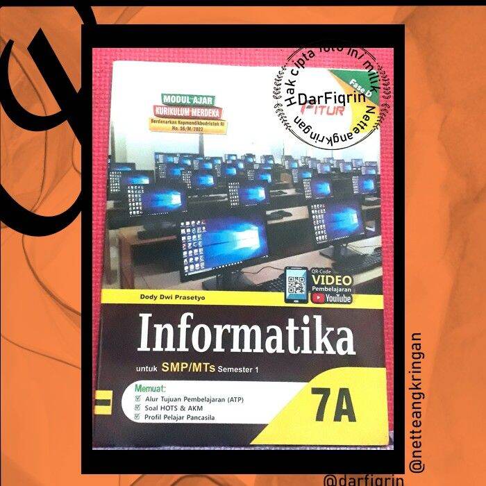 LKS Informatika Kelas 7 Semester 1-SMP/MTs KURMER Kurikulum Merdeka-Fitur-HOTS-Dody | Lazada ...