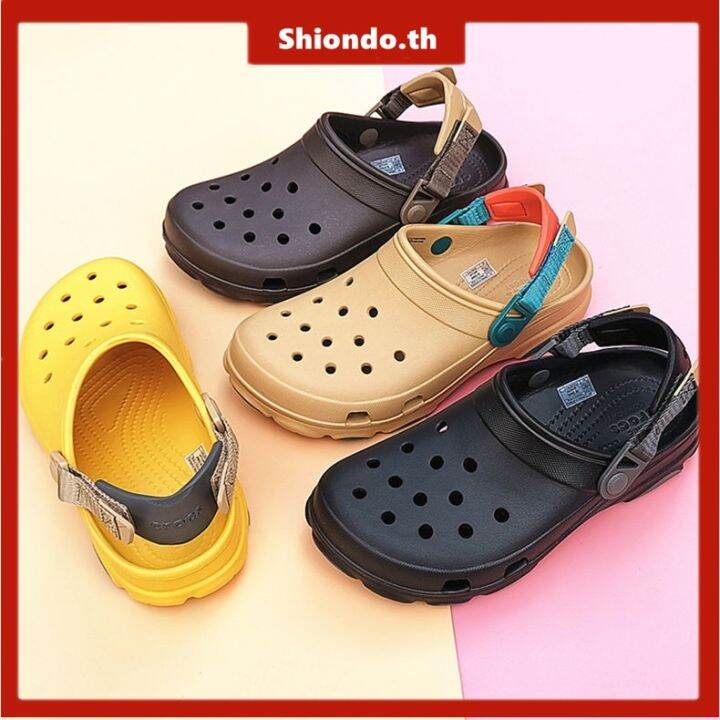 4 Color Crocs Classic All-Terrain Clogs shoes รองเท้าแตะ Literide ...