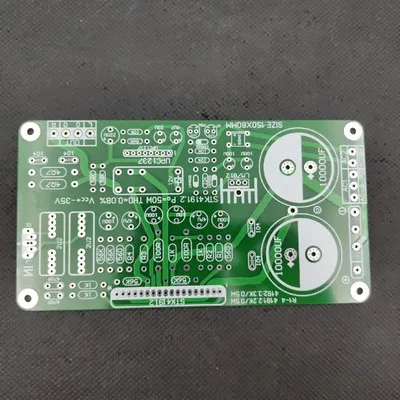 STK4191 STK4192 Power Amplifier Board 50W Power Protection Integrated ...