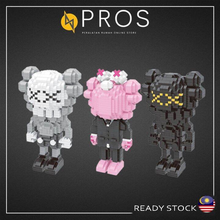PROS Kaws Block Puzzle Game Nano Block DIY Unique Design Building ...