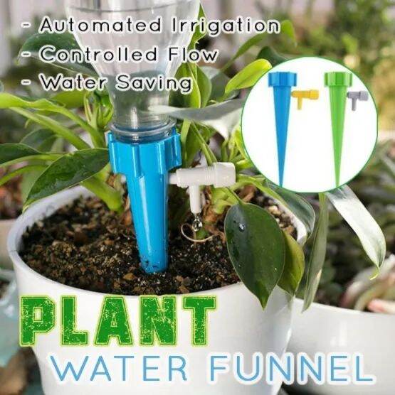 Automatic Watering Irrigation Spike Garden Plant Flower Drip Sprinkler ...