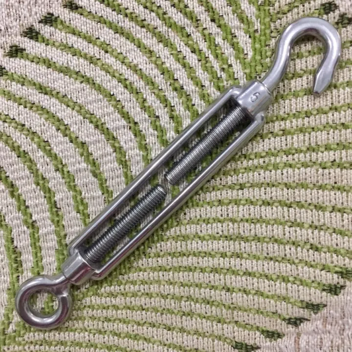 Span Skrup Turnbuckle M6 6mm 1/4” inch Stainless Steel Tahan Karat Anti ...