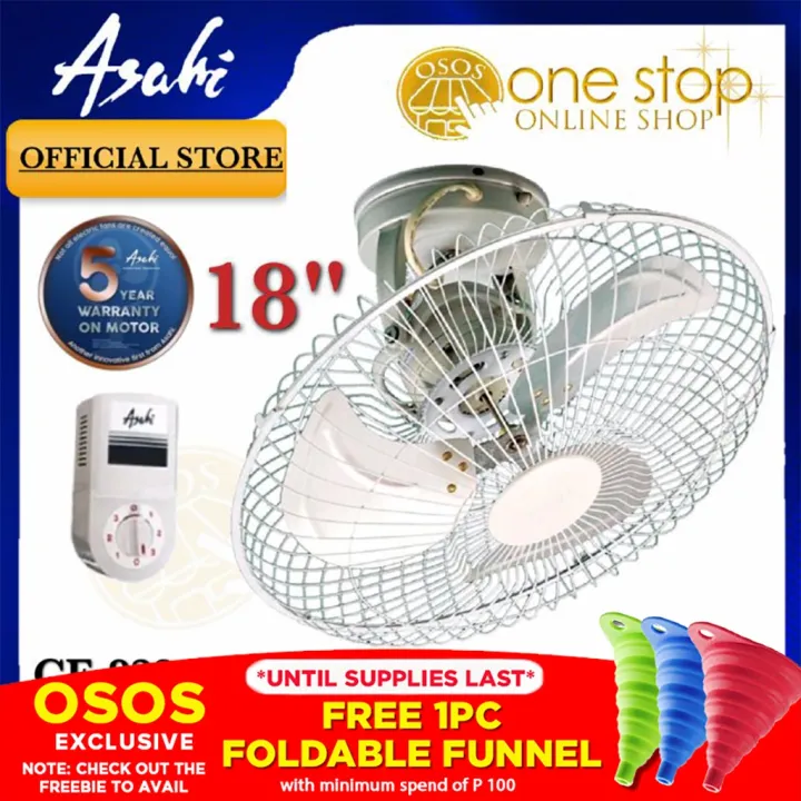 Asahi Original 18inch Industrial Orbit Fan Asahi Electric Fan CF-822 ...