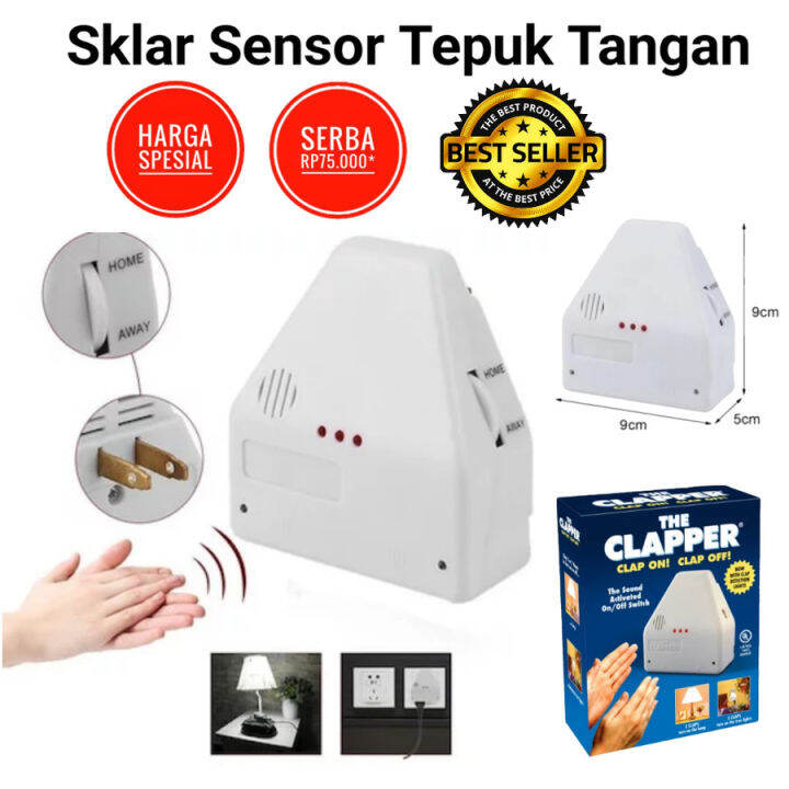 Saklar Sensor Otomatis Tepuk Tangan The Clapper ON OFF All Elektronik ...