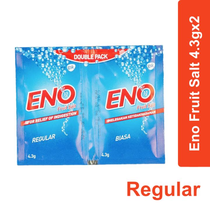 ENO Fruit Salt sachet 4.3Gx2 (Original) | Lazada