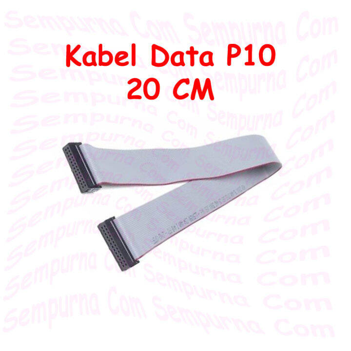 Kabel data 16Pin panel Led running Text P10 RGB 20 50 100 CM 1 Meter ...