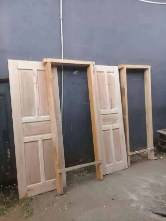 kusen kayu dan daun pintu kayu | Lazada Indonesia