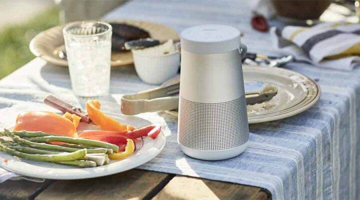 Bose Bluetooth Speaker SoundLink Revolve + Silver ราคาพิเศษ ของใหม่ ...