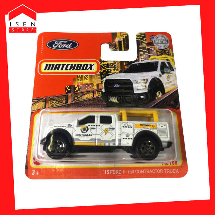 Matchbox - '15 FORD F-150 CONTRACTOR TRUCK - Toy Cars, Trucks and Vans ...