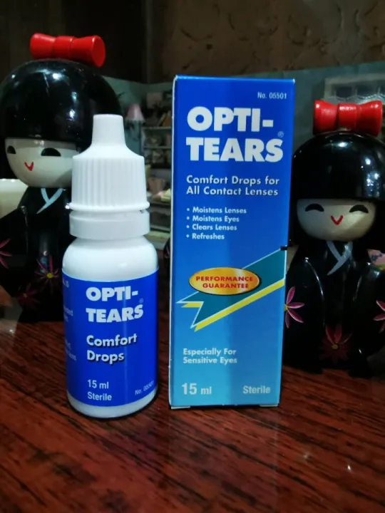 OPTI-TEARS® Contact lens comfort drops Alcon 15ml | Lazada PH