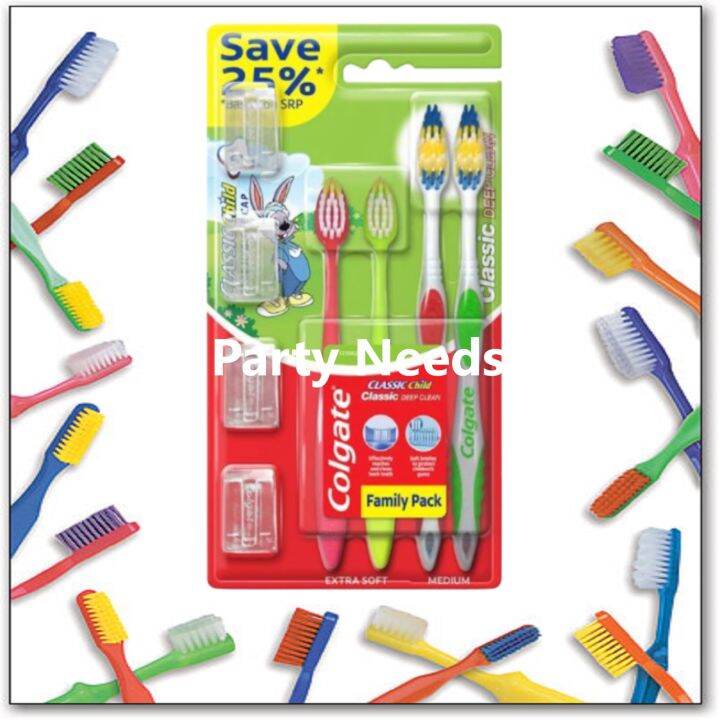 Colgate Classic Toothbrush Family Pack | Lazada PH