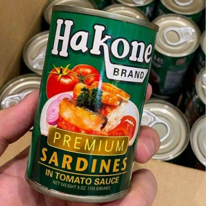HAKONE Premium Sardines 155g easy open (spicy & not spicy) | Lazada PH