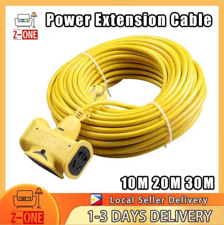 Extension Cord Socket With Cable Extra-long Plug-in Strip 10/20/30 ...