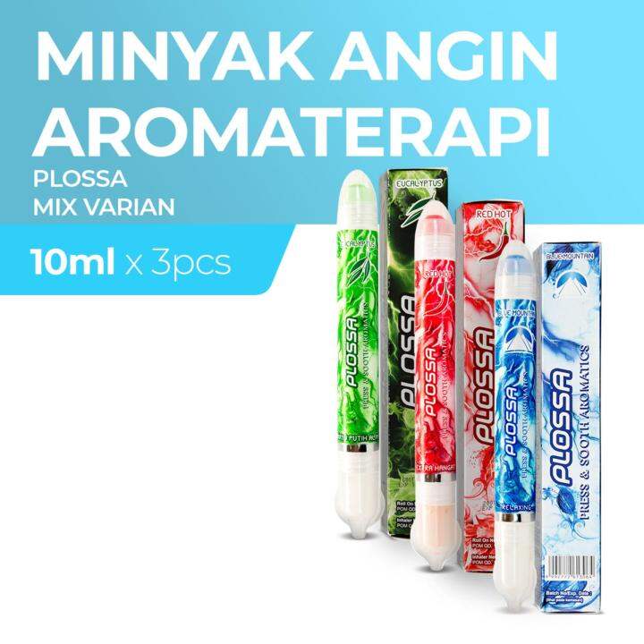 Plossa Minyak Angin Aromatherapy 4in1 - Varian Lengkap | Lazada Indonesia