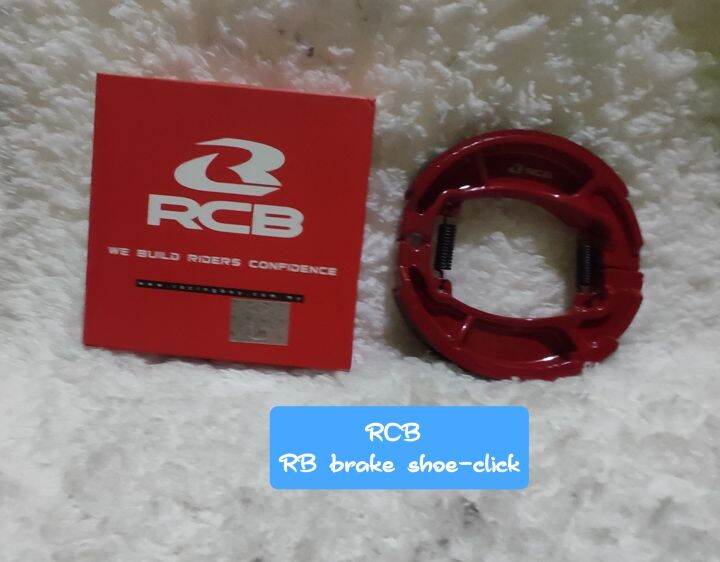 ORIGINAL RCB Brake shoe for Honda Click v1 v2 / Honda Beat | Lazada PH