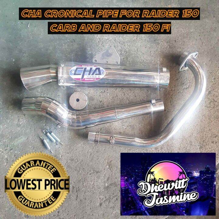 Cha cronical pipe for raider 150 carb and raider 150 fi | Lazada PH