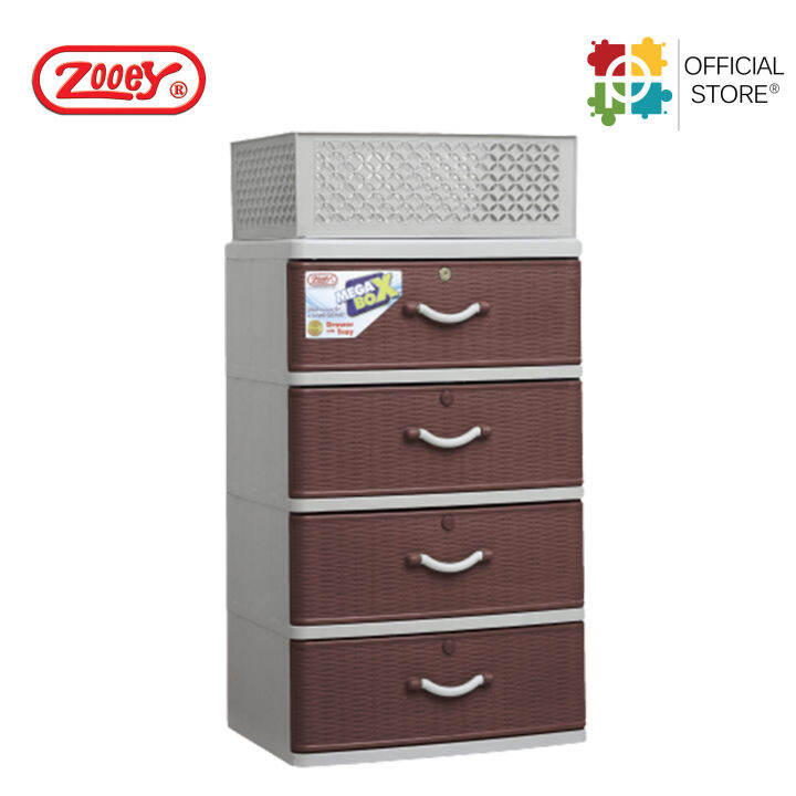 Zooey Mega Box Drawer 4 Layer | Lazada PH