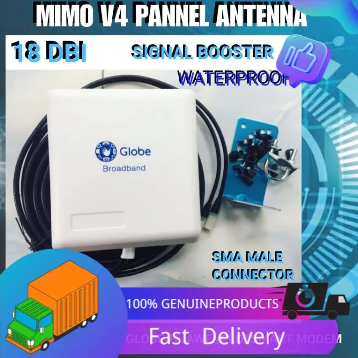 4G/LTE Mimo Pannel Antenna 18dbi (Signal Enhancer/Booster) | Lazada PH