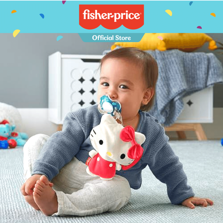 Fisher Price Hello Kitty Sanrio Baby Pacifier Clip Holder | Lazada PH