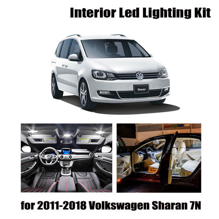 17Pcs White Canbus LED Car interior Map Dome Reading Roof Lights Kit ...